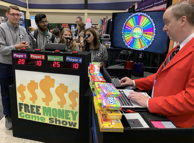 Pop Up Game Show - Neon Entertainment Booking Agency Corporate College ...