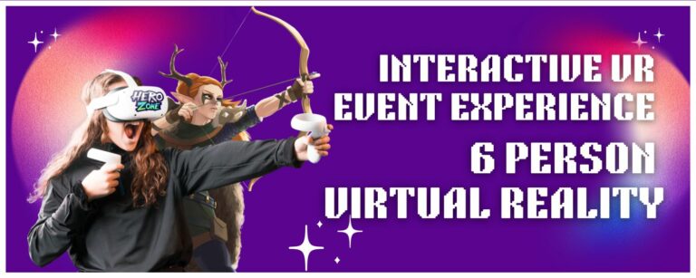 Interactive VR Event Experience: 6 Person Virtual Reality | Neon ...