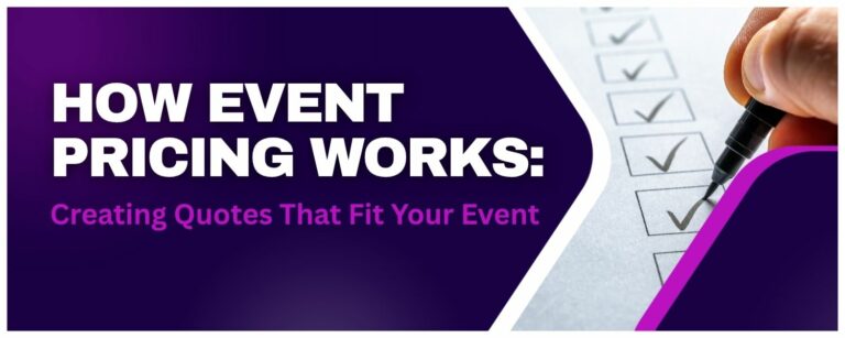 How Event Pricing Works: Creating Quotes That Fit Your Event | Neon ...
